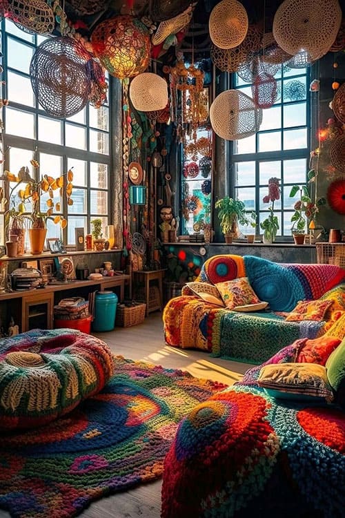 Elevate Your Home with Handmade Crochet Charms